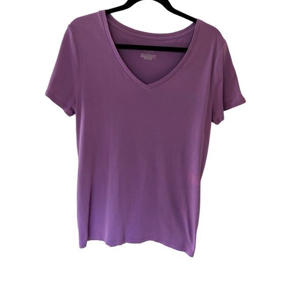 Merona | Tops | Merona Ultimate Womens Purple Tee Size Xl 432 | Poshmark